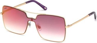 Web Eyewear Femme, Accessoires, Jaune, Taille: ONE Size Lunettes de soleil aviateur