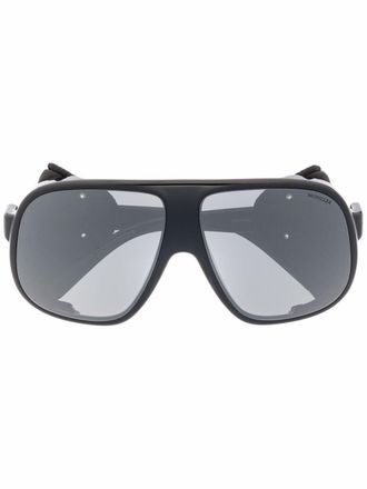 Moncler Diffractor Pilotenbrille - Schwarz