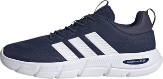 adidas Herren Cloudfoam Flex Elastic Laces Shoes, Dark Blue/FTWR White/Shadow Navy, 43 1/3 EU