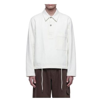 STUDIO NICHOLSON Homme, Vestes, Blanc, Taille: M Stowe Shirt