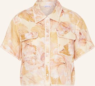 Mrs & Hugs Mrs & Hugs Leinenbluse gelb