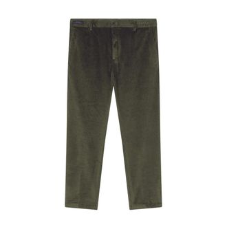 Paul & Shark Samt Chino Hose - - Trousers - Herren - Gr&uuml;n - XL