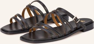 Bobbies Bobbies Pantoletten Isys schwarz