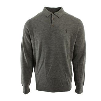 Ralph Lauren Herren, Oberteile, Grau, LGr&ouml;&szlig;e