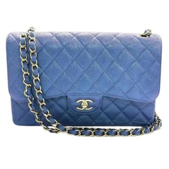Chanel Pre-owned Vintage Schultertasche - - Pre-owned - Damen - Blau - ONE SIZE