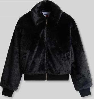 Tommy Jeans Teddyjacke mit Rei&szlig;verschluss