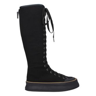 Max Mara F80891 Schn&uuml;rstiefel - - Shoes - Damen - Schwarzk - 36 EU