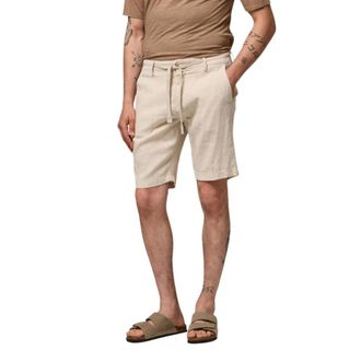 Gianni Lupo Homme, Shorts, Beige, Taille: XS Morris Linen Bermuda