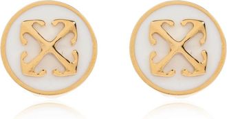 Off-white Runde Pfeil-Ohrringe - - Accessories - Damen - Gelb - ONE SIZE