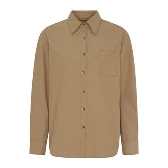 Notyz Stilvolles Baumwollhemd - - Blouses & Shirts - Damen - Beige - 3XL