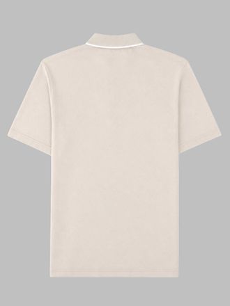 HUGO BOSS Cotton Polo Shirt - Beige