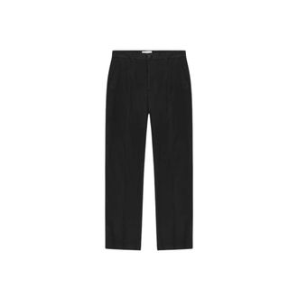 Les Deux Reece Anzughose aus Twill mit Bundfalten - - Trousers - Damen - Schwarzk - W30