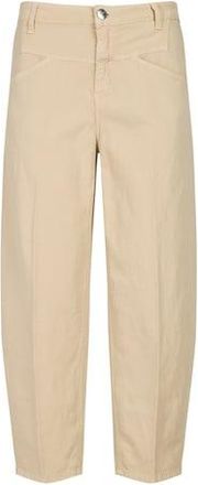 Closed Pantalon 7/8 Stover-X en coton et lin m&eacute;lang&eacute;s