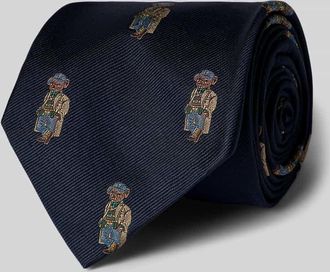 Polo Ralph Lauren Krawatte aus reiner Seide mit Allover-Muster