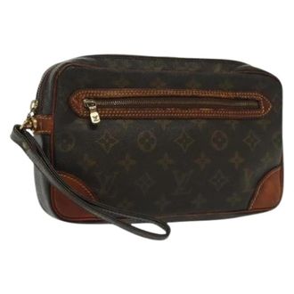 Louis Vuitton Pre-owned Canvas clutches - - Pre-owned - Damen - Braun - ONE SIZE