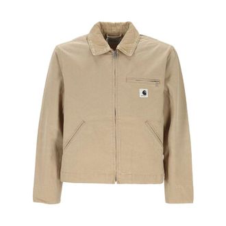 Carhartt Work in Progress Femme, Vestes, Beige, Taille: 38 FR Wog Detroit Jacket