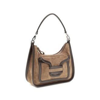 Pierre Hardy Womens Brown Calf Leather Bos Taurus Shoulder Bag