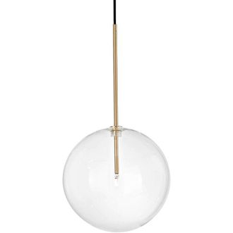 Ideal Lux Ideal Lux EQUINOXE 15cm Globe Pendelleuchte Messing