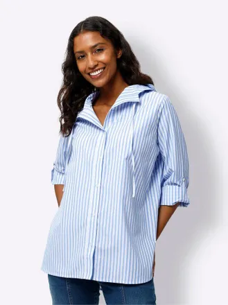 Heine Klassische Bluse Bluse Langarm