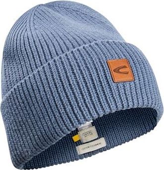 Camel Active 406500-4m50 Bonnet, Bleu Jeans, Taille Unique Hommes