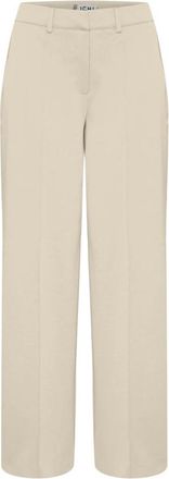 Ichi Ichi - Pantalon Ihkate - Femme - Pantalons - Beige - Taille: 38 FR