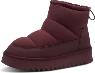 Tamaris Damen Stiefel Leder rot 39