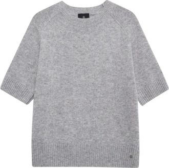 Anine Bing Femme, Pulls, Gris, Taille: 40 FR Jackson Sweater Cashmere