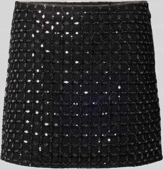 Rotate Minirock mit Allover-Pailettenbesatz