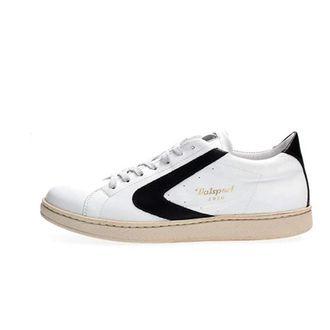 Valsport Wei&szlig;e Leder Herren Sneaker Tournament Modell - - Shoes - Herren - Wei&szlig; - 41 EU