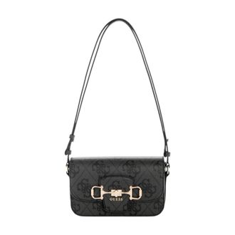 Guess Femme, Sacs, Gris, Taille: ONE Size Janie Shoulder Bag