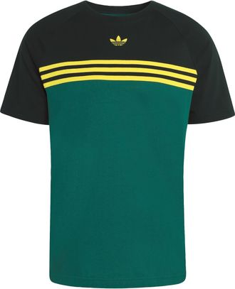 adidas T-Shirt CHEST STRIPES
