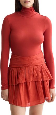 Scotch & Soda Damen Fuzzy Relaxed-Fit Cardigan Sweater Strickjacke, Ketchup U602, XS