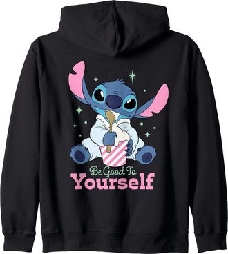 Disney Stitch Be Good to Yourself Ice Cream Self-Care Kapuzenjacke
