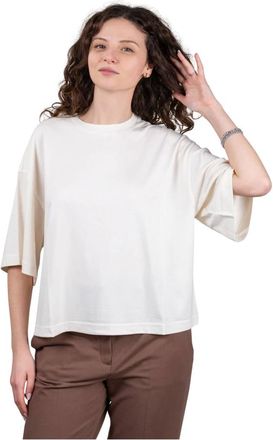 Circolo 1901 Femme, Tops, Blanc, Taille: 38 FR T-Shirt
