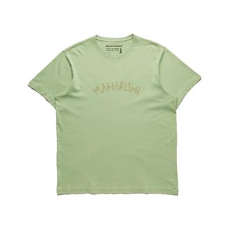 maharishi Homme, Tops, Vert, Taille: S Tee en Bambou Vert-S