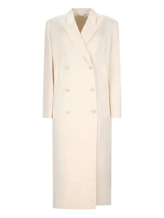 Magda Butrym manteau &agrave; boutonni&egrave;re crois&eacute;e - Tons neutres