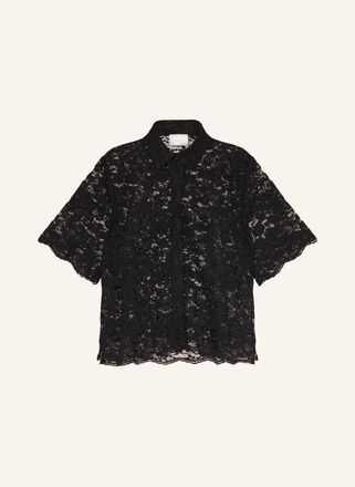 Neo Noir Neo Noir Blusentop Lamari Aus Lochpitze schwarz