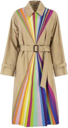 Max Mara Femme, Manteaux, Multicolore, Taille: 40 FR Wkspalanca Trench Coat