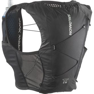 Salomon Active Skin 4 Women Trail Running Hiking Hydration Vest With Flasks Included, 4L, Designed for Women, Easy Hydration, and Optimized Storage
