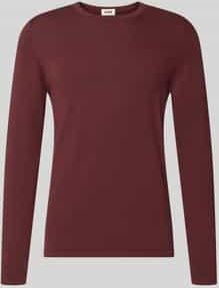 Drykorn Regular Fit Longsleeve aus reiner Baumwolle Modell Irmino