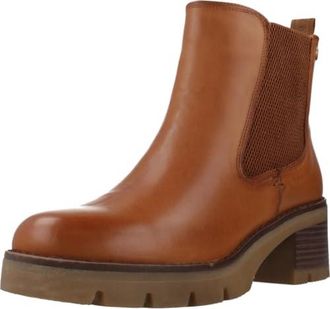 Carmela Bottines Femme Camel - Chaussures confortables et polyvalentes - Mode d&eacute;contract&eacute;e - Mod&egrave;le 16257301 (Taille40)