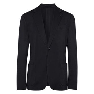 Lardini Herren, Jacken, Schwarzk, LGr&ouml;&szlig;e