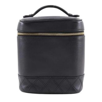 Chanel Pre-owned Calf Vanity Case - - Pre-owned - Damen - Schwarzk - ONE SIZE