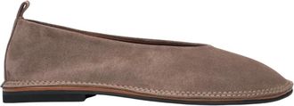 Estro & Luminara Femme, Chaussures, Beige, Taille: 37 EU Ballerines en Velours Doux