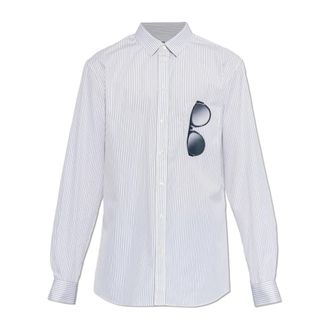 Moschino Pocket Shirt - - Shirts - Herren - Wei&szlig; - XL