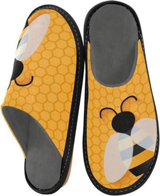 HMZXZ Chaussons dintérieur mignons pour homme et femme - Chaussons dintérieur pour chambre à coucher, voyage, multicolore, 44/46 EU