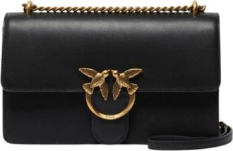 Pinko Pinko, Femme, Sacs, Noir, Taille: ONE Size Classic Love Bag One