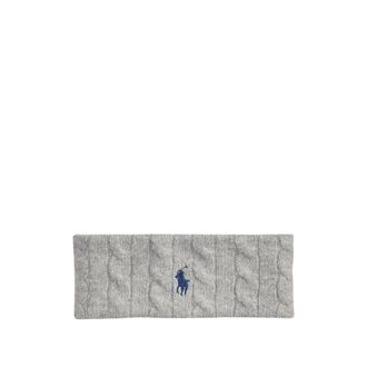 Ralph Lauren Strick-Stirnband aus Wolle und Kaschmir - - Accessories - Damen - Grau - ONE SIZE