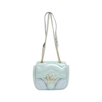 Gucci Pre-owned GG Marmont Schultertasche - - Pre-owned - Damen - Gr&uuml;n - ONE SIZE