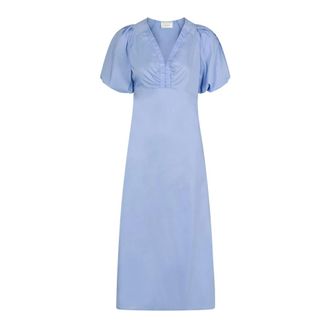 Neo Noir Midi-Kleid - - Dresses - Damen - Blau - XS